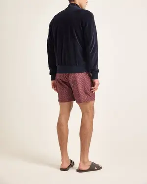 Orlebar Brown Cassian Velour Classic-fit Sweatshirt