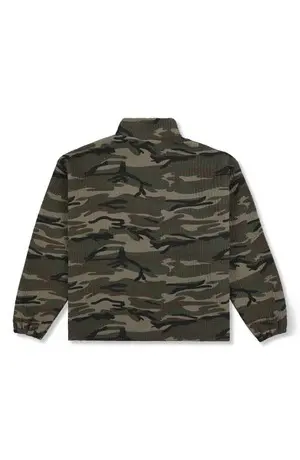 PLEASURES Textured Quarter Zip Pullover