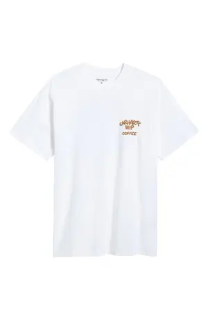 Carhartt Work In Progress Coffee Break Organic Cotton Graphic T-shirt