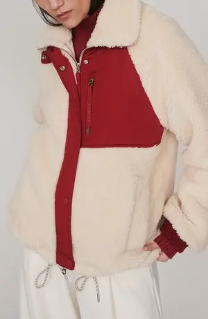 Varley Kalyn Sherpa Fleece Jacket