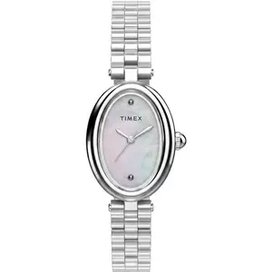 Timex® Cavatina Luxe Bracelet Watch Silver