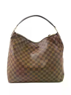 LOUIS VUITTON Pm Portobello Damier Tote Bag - Brown
