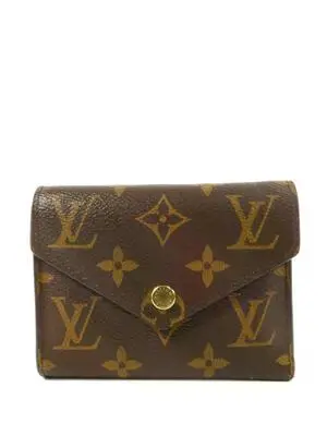 LOUIS VUITTON Victorine Monogram Wallet - Brown
