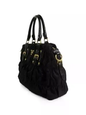 Prada Tessuto Gaufre Tote Bag