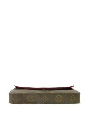 LOUIS VUITTON Felicie Monogram Shoulder Bag - Brown