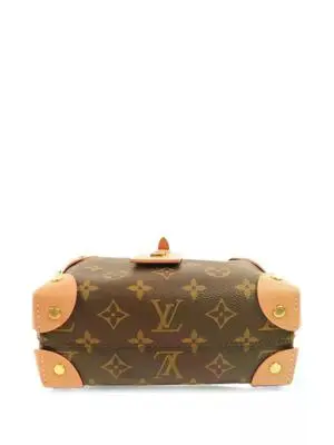 LOUIS VUITTON Petite Malle Souple Monogram Canvas Tote Bag