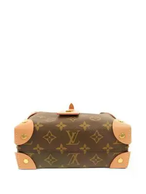LOUIS VUITTON Petite Malle Souple Monogram Canvas Tote Bag