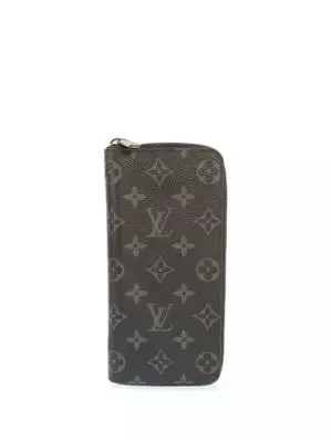LOUIS VUITTON Monogram Eclipse Zippy Wallet - Grey