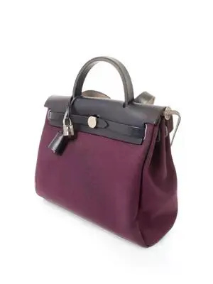 Hermès Pm Herbag Tote Bag - Purple
