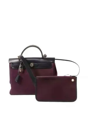 Hermès Pm Herbag Tote Bag - Purple