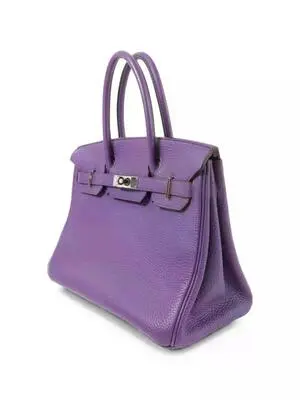 Hermès 2012 30 Birkin Leather Tote Bag