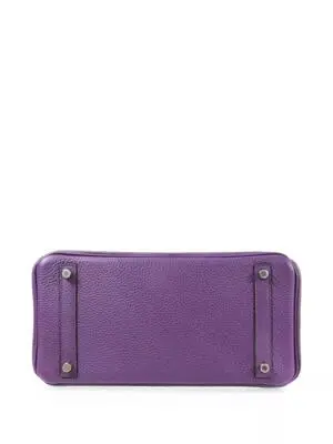 Hermès 2012 30 Birkin Leather Tote Bag