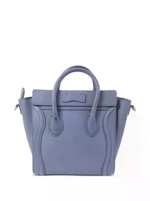 Celine Nano Luggage Tote Bag - Blue