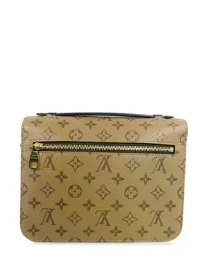 LOUIS VUITTON Monogram Reverse Metis Shoulder Bag - Brown