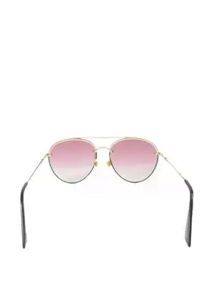 Gucci Glitter Pilot Sunglasses