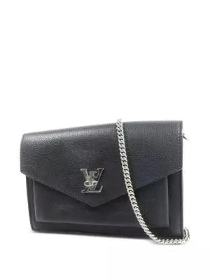 LOUIS VUITTON Mylockme Chain Shoulder Bag - Black