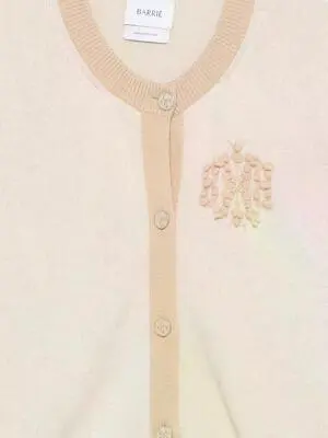 BARRIE Thistle League Logo-patch Cardigan
