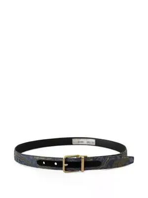 Dolce & Gabbana Jacquard Logo-buckle Belt - Blue