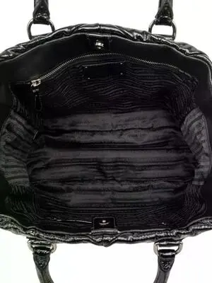 Prada 2010-2026 Impuntu Vernice Convertible Tote Satchel