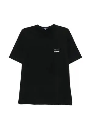 Comme Des Garçons Logo-print T-shirt - Black