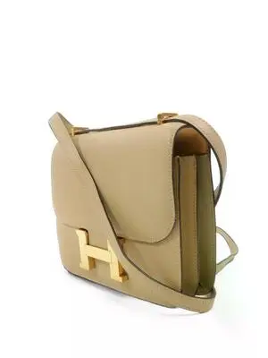 Hermès Mini Constance Shoulder Bag - Neutrals