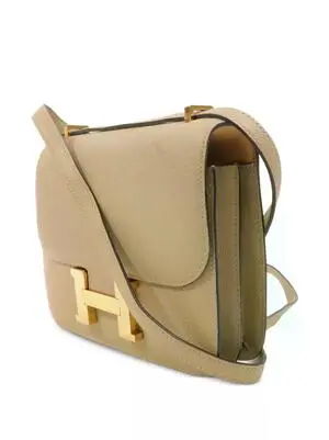 Hermès Mini Constance Shoulder Bag - Neutrals