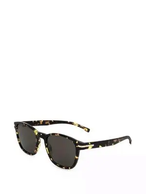 BOSS Tortoiseshell-effect Square-frame Sunglasses - Brown