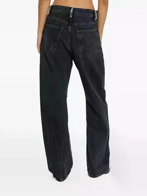 Alexander Wang Crystal-embellished Jeans