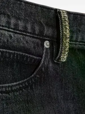 Alexander Wang Crystal-embellished Jeans