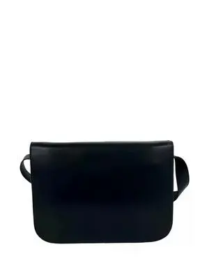 Celine 1990-2000 Calfskin Circle Logo Crossbody Bag
