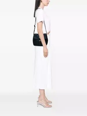 Prada 2000-2013 Tessuto Zip Buckle Messenger Bag Crossbody Bag
