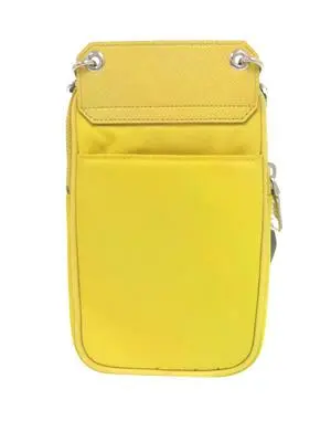 Prada 2010-2026 Saffiano Phone Pouch Crossbody Bag