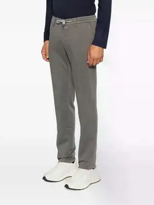 MASON'S Milano Drawstring-waist Trousers - Grey