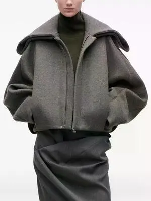 Victoria Beckham Folded-collar Jacket