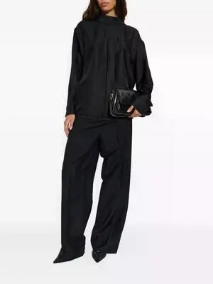Alexander Wang Silk Reverse-detail Shirt