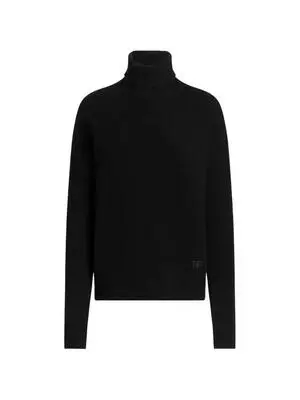 Dolce & Gabbana Wool Turtleneck Pullover - Black