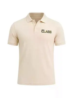 Roberto Cavalli Chest-print Polo Shirt
