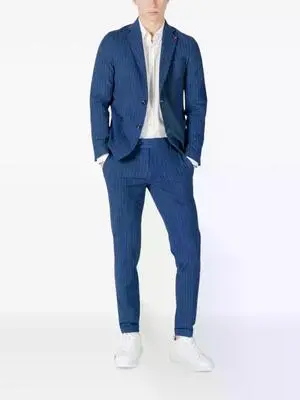 MULISH Pinstripe-pattern Suit