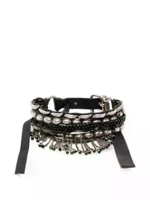 GOTI Beaded Chain-fringe Bracelet