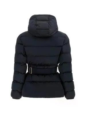 Elisabetta Franchi Down Jacket In Voile Fabric