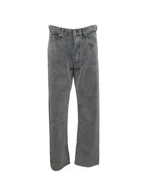 HAIKURE Faded Corduroy Trousers - Grey