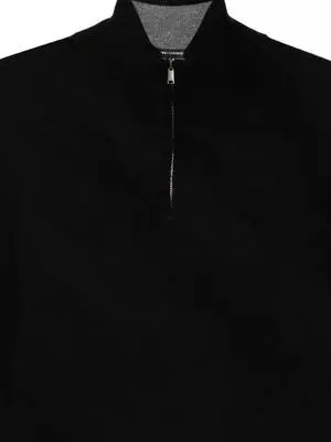 BOSS Quarter-zip Knitted Sweater