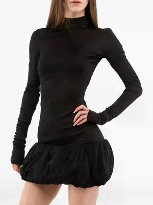 Moschino Open-back Mini Dress - Black