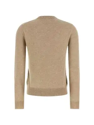 BALLANTYNE Argyle-intarsia Cashmere Sweater