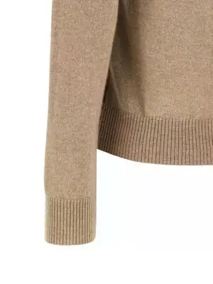 BALLANTYNE Argyle-intarsia Cashmere Sweater