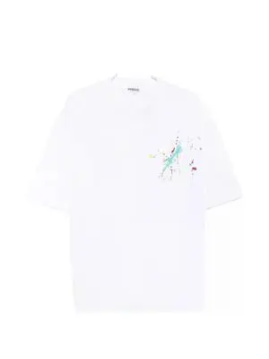 HOUSE OF ERRORS Paint-splatter T-shirt