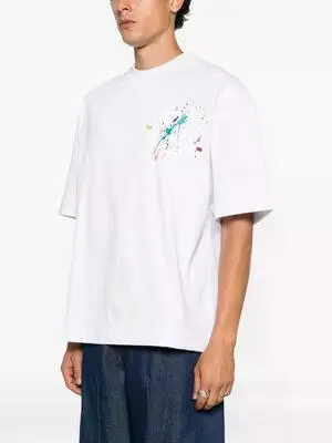 HOUSE OF ERRORS Paint-splatter T-shirt