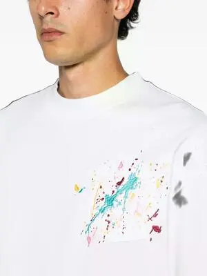 HOUSE OF ERRORS Paint-splatter T-shirt