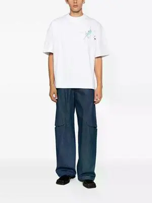 HOUSE OF ERRORS Paint-splatter T-shirt