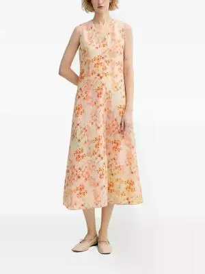 Marc O'polo Floral-print V-neck Dress